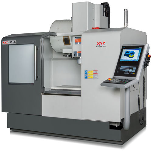 3-axis CNC machining center - XYZ 800 HD - XYZ Machine Tools - vertical ...