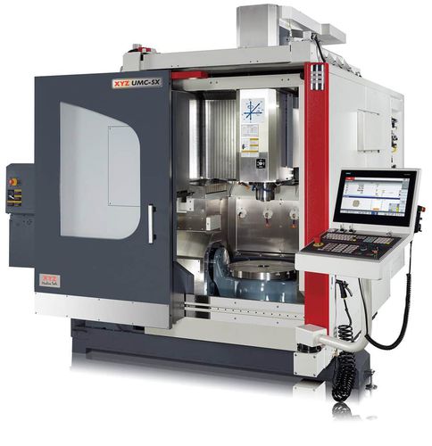 5-axis CNC milling machine - XYZ UMC-5X - XYZ Machine Tools - vertical ...