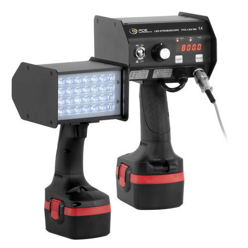 LED stroboscope - PCE-LES 500 - PCE Deutschland GmbH - portable