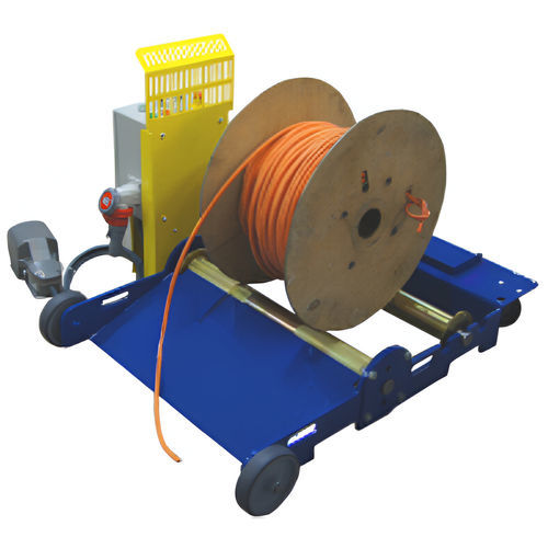 Motorized rewinder-winder - CDV100-M - LOIMEX - cable / roller