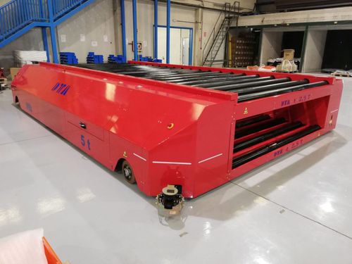Handling automated guided vehicle - DTA - loading / unloading / for heavy loads