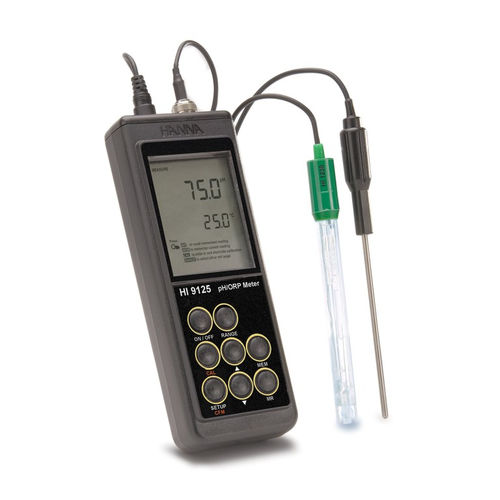 Portable pH meter - HI 9125N - NEURTEK - process / laboratory / with ...