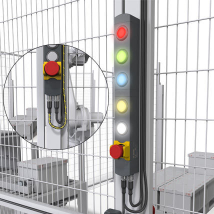 6-button pendant station - BN - Pizzato Elettrica - 5-button ...