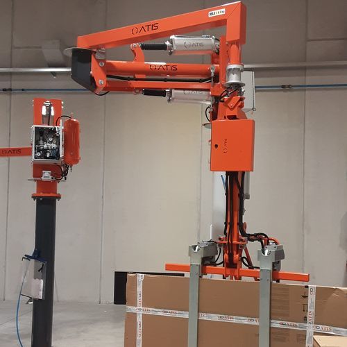 Pneumatic manipulator - ATISmirus 300 - ATIS s.r.l. - with clamping system / for lifting ...