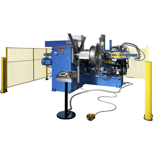 Motorized flanging machine - VBH - Lucas - for sheet metal