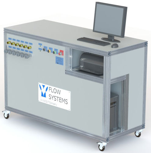 Air flow test bench - max. 0.22 lbm/s - Flow Systems - for materials ...