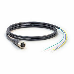 Data connector - WA-M12AF5-O-1M - Ethernet Direct - female / M12 / power