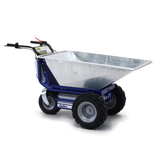 Motorized cart mini dumper - D1 - ZALLYS - electric / front-loading ...