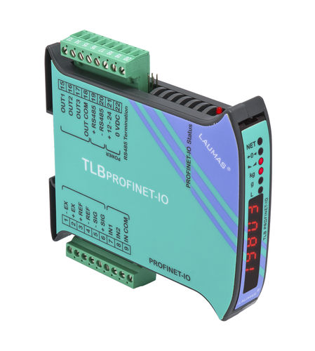 LED display weight indicator-transmitter - TLB PROFINET IO - LAUMAS ...