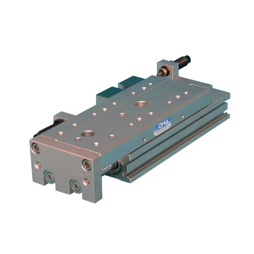Linear actuator - MSR - OMIL - pneumatic / double-acting / steel