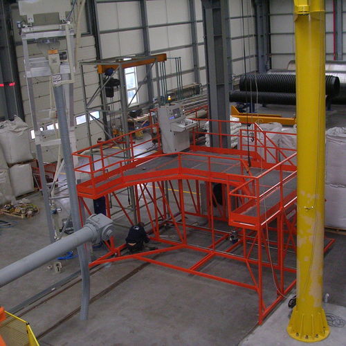 Personnel platform - Polivinil Rotomachinery - loading / unloading / mobile