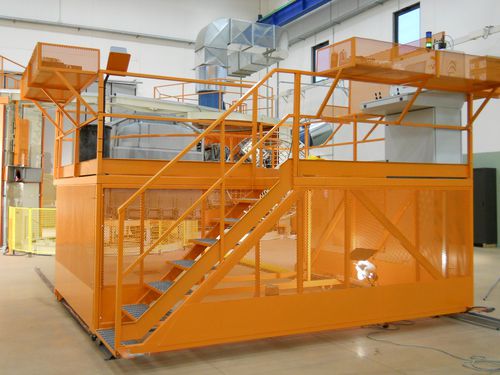 Personnel platform - Polivinil Rotomachinery - loading / unloading / mobile