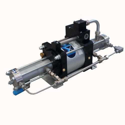 Piston pressure booster - GB-40-75 - Multi-coupling-system - gas ...