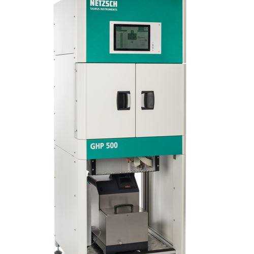 Thermal conductivity testing machine - GHP 500 - NETZSCH Analyzing ...