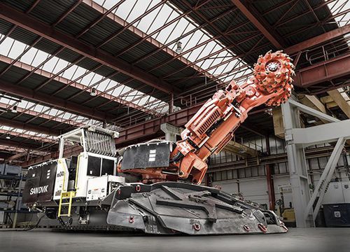 Boom-type roadheader - MR341 - Sandvik Mining and Rock Technology