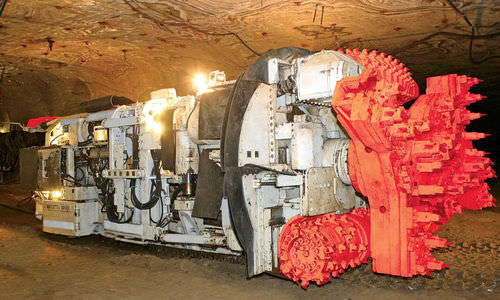 Continuous miner - 3.25 m | MF320 - Sandvik Mining and Rock Technology