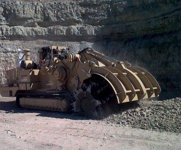 Rockwheel trencher - 1150XHD EVO - TESMEC - tracked