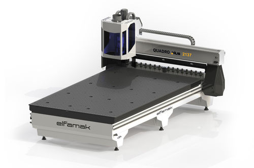 CNC router - Quadro Plus - Elfa Group - wood / for wooden elements / portal