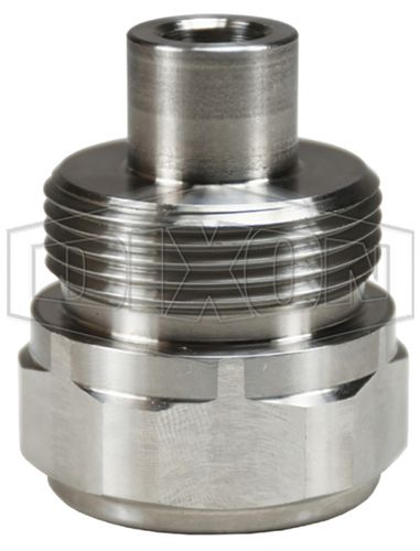 Round plug - TD4F4-SS - TD - DIXON GROUP EUROPE - with hexagonal head ...
