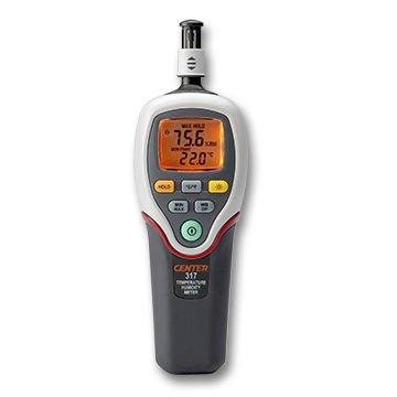 Industrial hygrometer - 317 - CENTER TECHNOLOGY - digital / portable ...