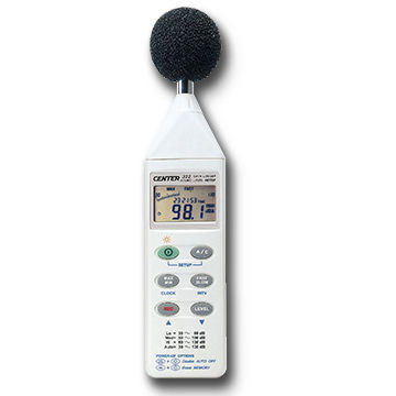 Integrating sound level meter - 322 - CENTER TECHNOLOGY - class 2 ...