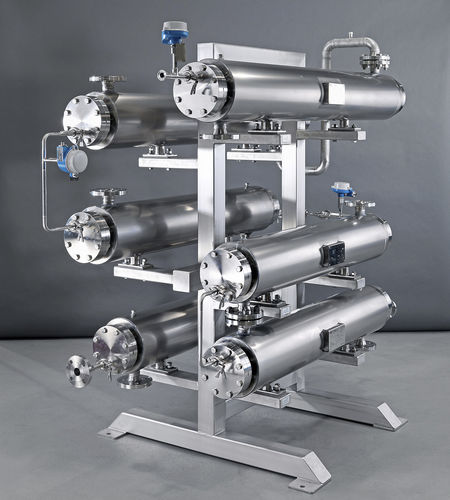 Continuous reactor - Fluitec mixing + reaction solutions AG - laboratory / process / for the ...