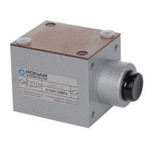 Slide valve - UOPF 1 - PONAR S.A. - isolation / for oil / for pressure ...