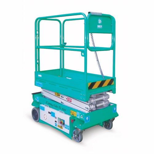 Self-propelled scissor lift platform - EASY UP 5 SP - IMER ...