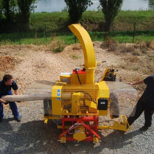 Rotary-knife debarker - ROBOPEL 250 - RABAUD