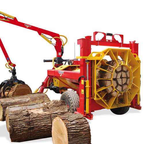 Horizontal log splitter - F80 - RABAUD