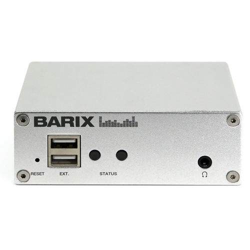 Encoder decoder - INSTREAMER ICE - Barix - IP / audio
