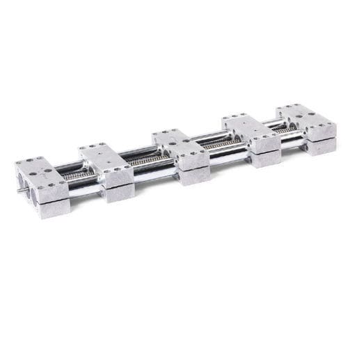 Manual linear axis - VD3E - Inocon GmbH - double-tube / aluminum ...