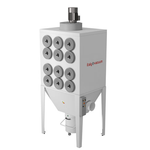 Cartridge dust collector - Deduster - ITALYVACUUM S.R.L. - modular ...