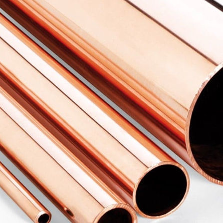 Oval copper tube - CW024A - Bronmetal - rectangular / round / square