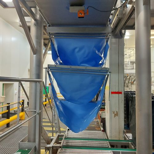 Fruit chute - CEMMI - for vegetables / for frozen food / sheeting