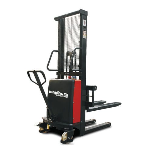 Semi-electric stacker truck - SPN2020 - Lonking France - walk-behind ...