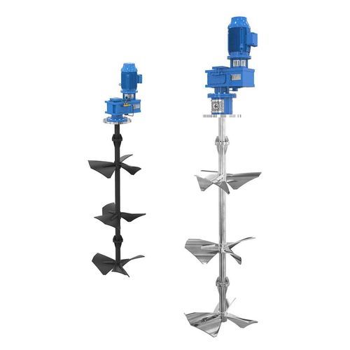 Vertical agitator - Mega RT(G) - Autmix - turbine / for liquids / solid ...