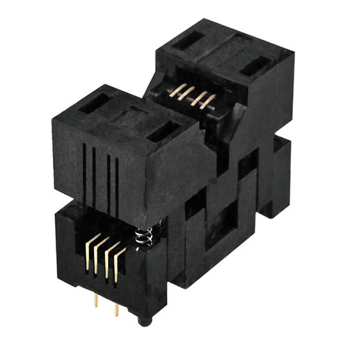 For Crystal Devices test socket - GUT8 Series - JC CHERRY INC. - burn-in