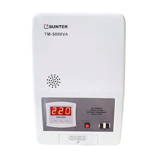 Single-phase voltage stabilizer - SUNTEK TM-5000VA - Electrosheriff ...