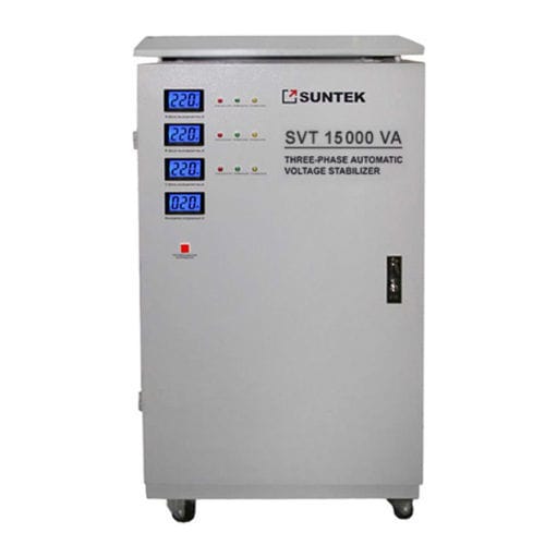Three-phase voltage stabilizer - SUNTEK SVT 15000 VA - Electrosheriff ...