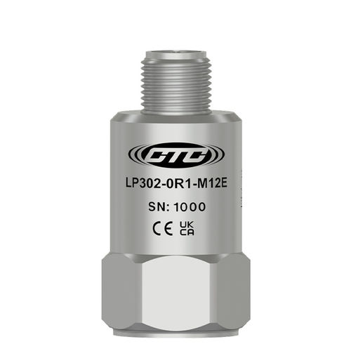 Vibrating acceleration sensor - LP302-M12E - CTC - hermetic