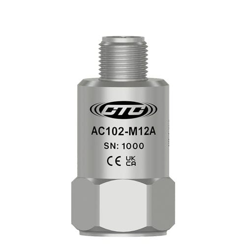 Hermetic accelerometer - AC102-M12A - CTC