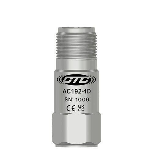 Compact accelerometer - AC192 - CTC - hermetic
