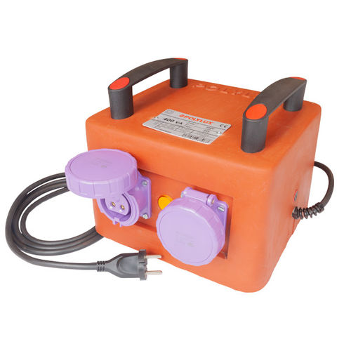 Portable transformer - TPA series - POLYLUX - power / dry / single-phase