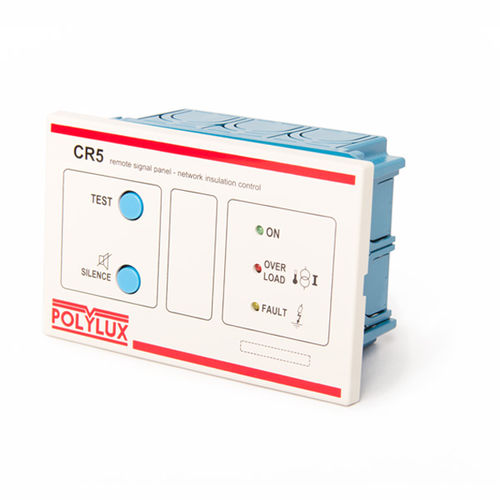 Insulation monitoring relay - CR5 - POLYLUX - overload / panel-mount