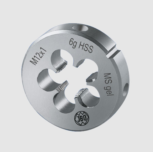 Round threading die - ECOBRASS - JBO - HSS-E