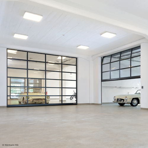 Sectional gate - CWS - roll up / automatic / industrial