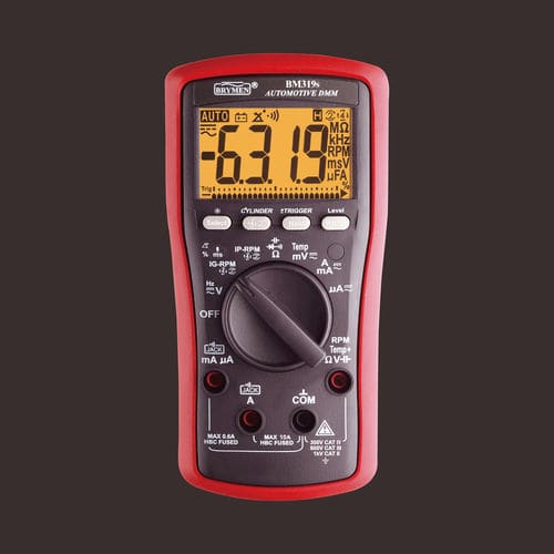 Multimeter for automotive applications - BM319s - BRYMEN - 6000 count ...