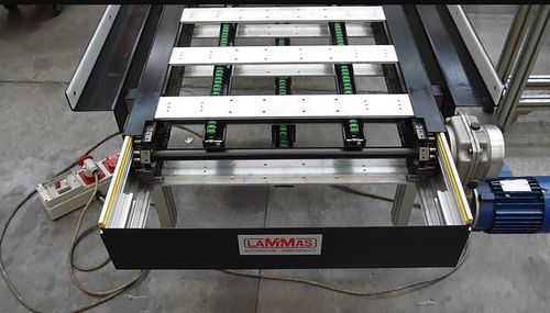Chain conveyor - SISTEMAS STEP - LAMMAS - horizontal / feeder / for ...