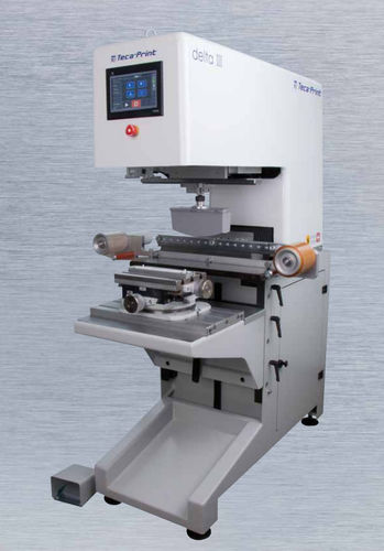Pad printing machine with open ink cup - delta III - Teca-print ...